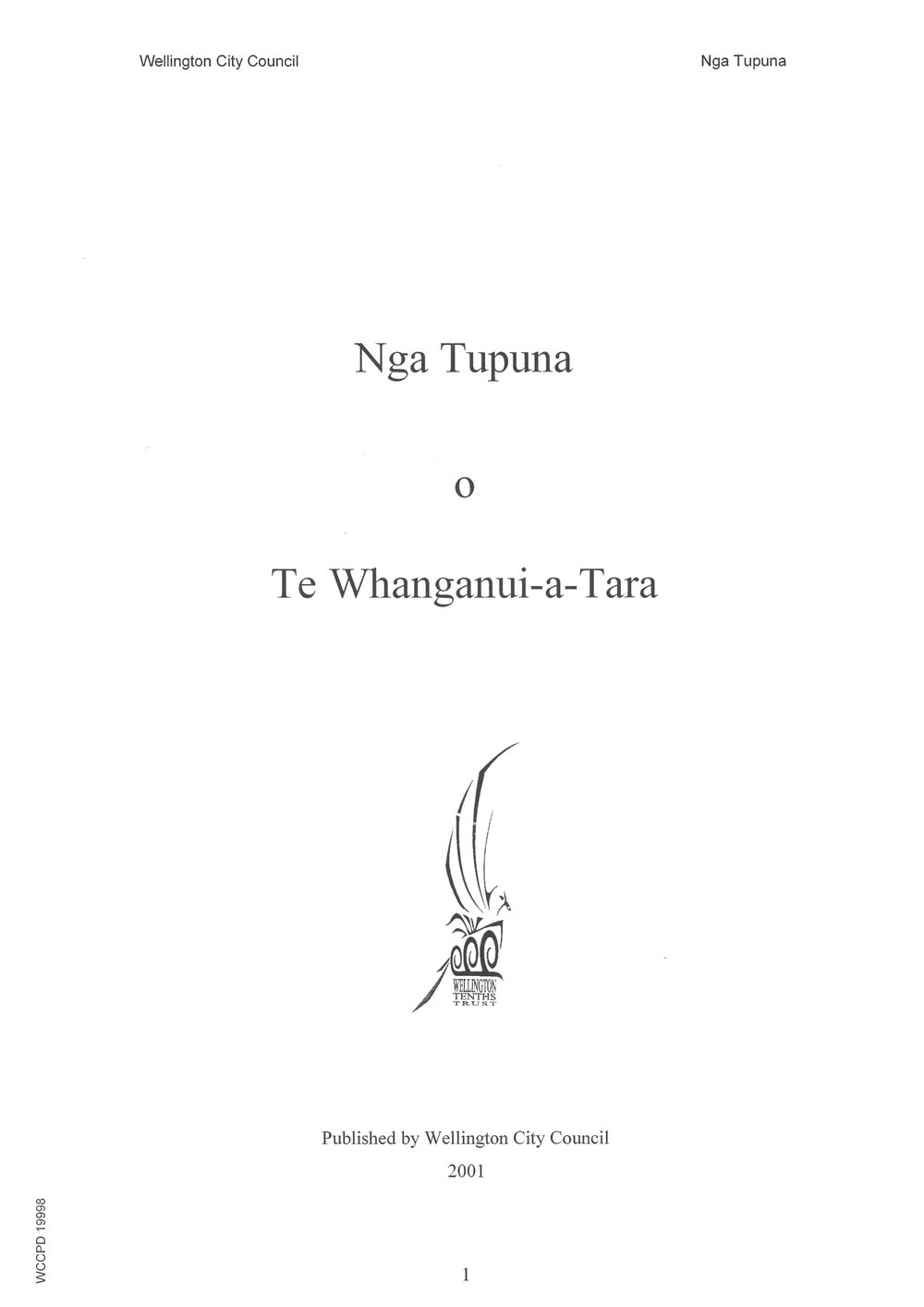 Nga Tupuna o Te Whanganui-a-Tara (Vol. 1) | Wellington City Libraries