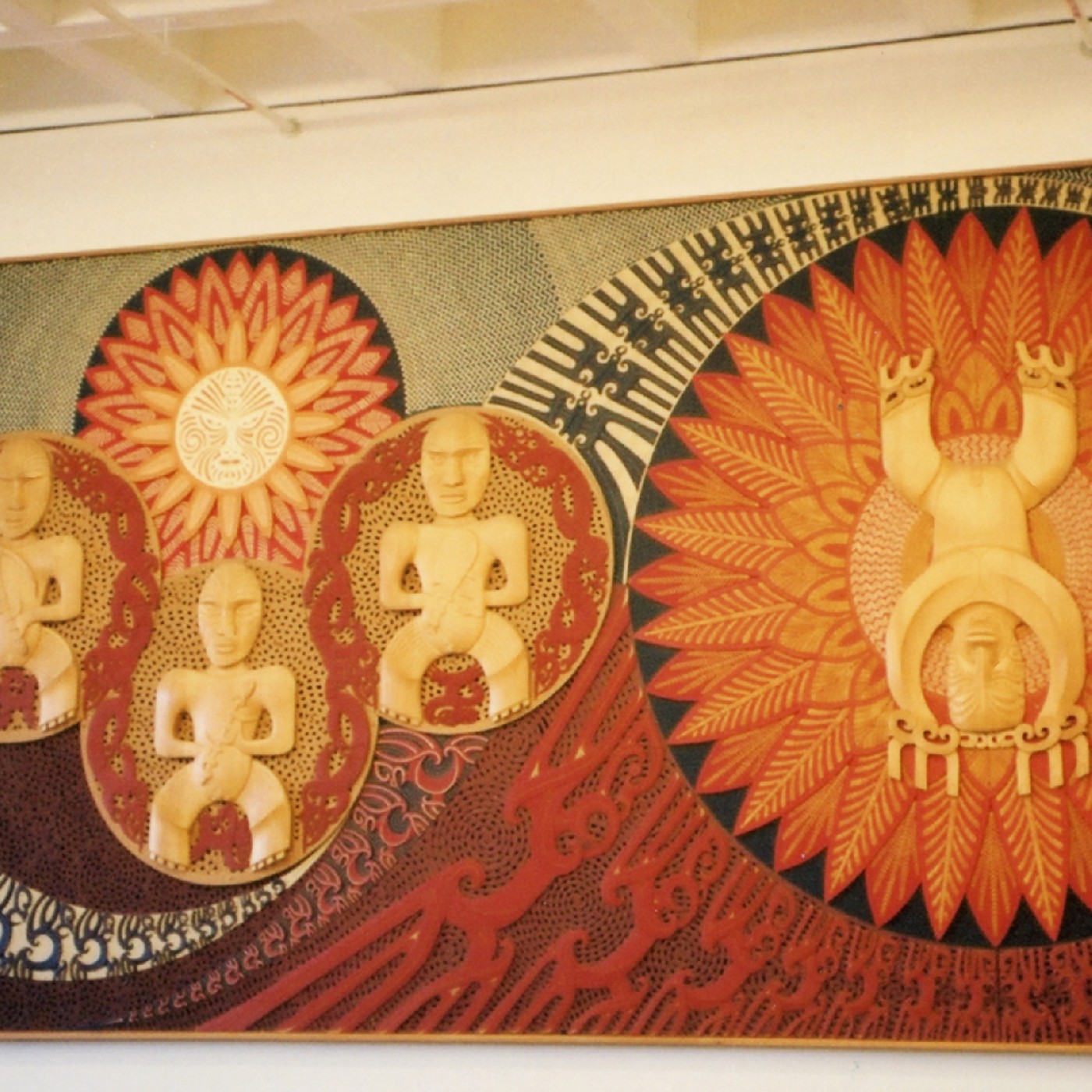 Te Wehenga O Rangi Rāua Ko Papa, Cliff Whiting | Wellington City Libraries